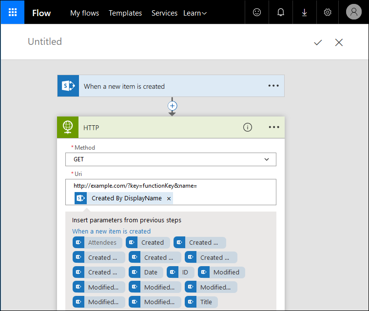 Triggering Azure Functions From Sharepoint Using Microsoft Flow 1980